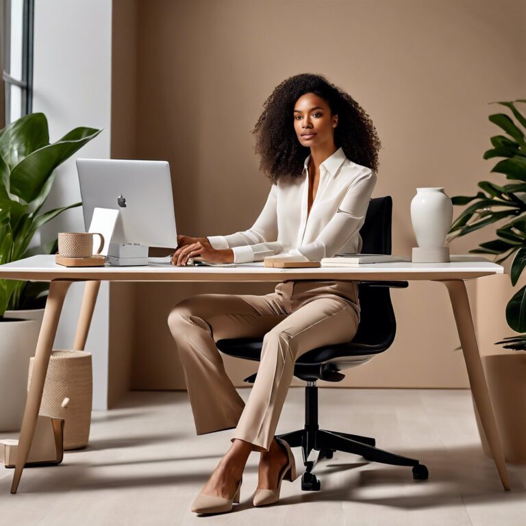 Minimalist Fashion for Home Office: Comfortable Yet Professional ...