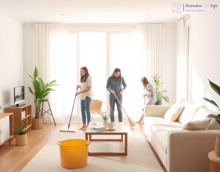 Minimalist Family Cleaning Routine: Efficient Housekeeping Strategies ...