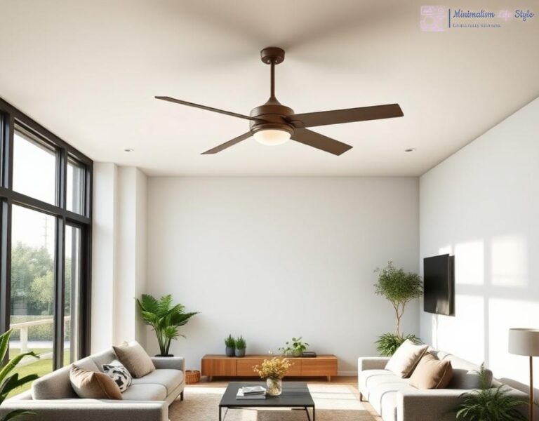 Green Minimalism in Ceiling Fan Use: Energy-Efficient Cooling ...