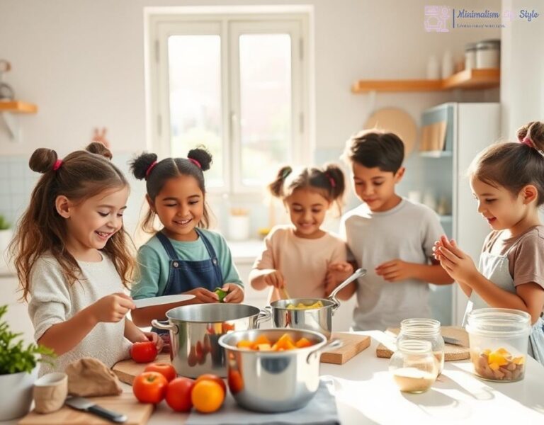 Teaching Minimalism Through Cooking: Simple Culinary Skills for Kids ...