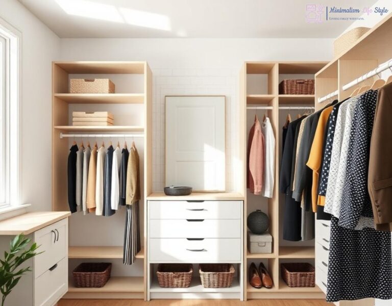 Functional Simplicity: Minimal Home Closet Design - Minimalism Lifestyle