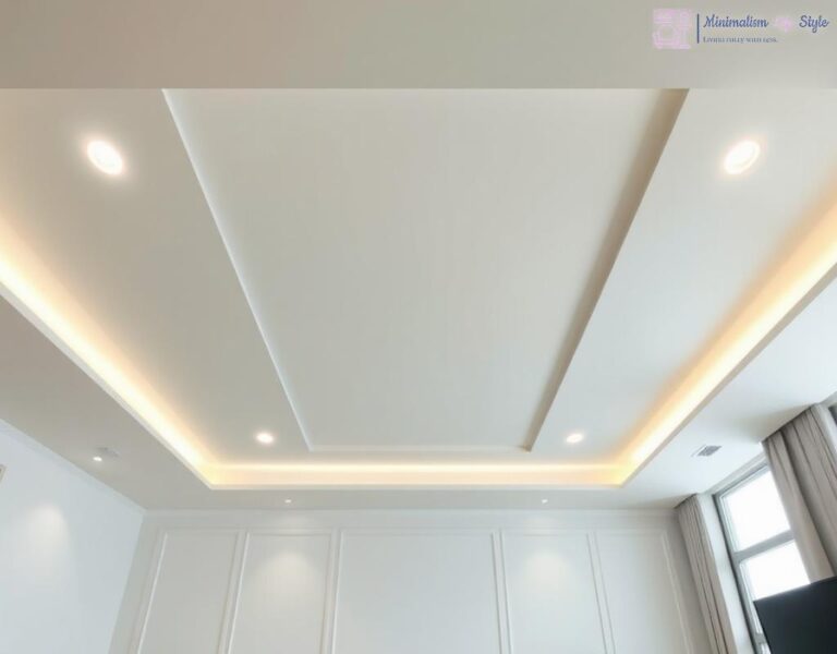 Simple Elegance Above: Minimal Home Ceiling Design - Minimalism Lifestyle